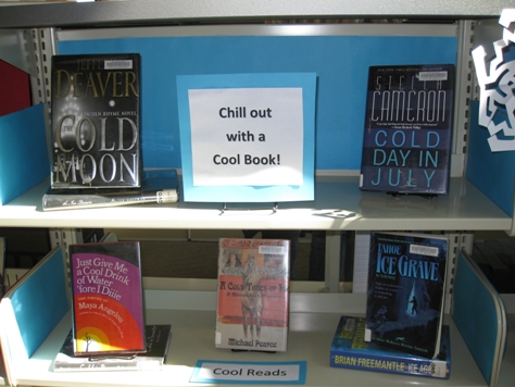 Icy cold reads spotted at Greenwood Branch – Shelf Talk