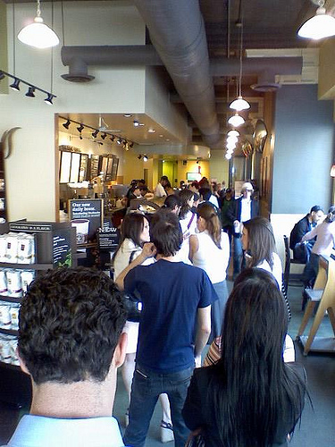 starbucks line – Shelf Talk