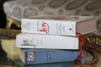 Kathy Casey ‘s copies of Joy of Cooking in several editions – Shelf Talk