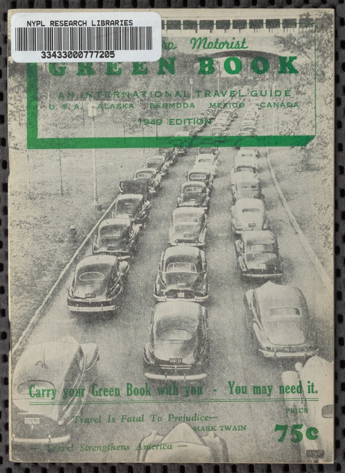 1949 Green Book Cover – Shelf Talk