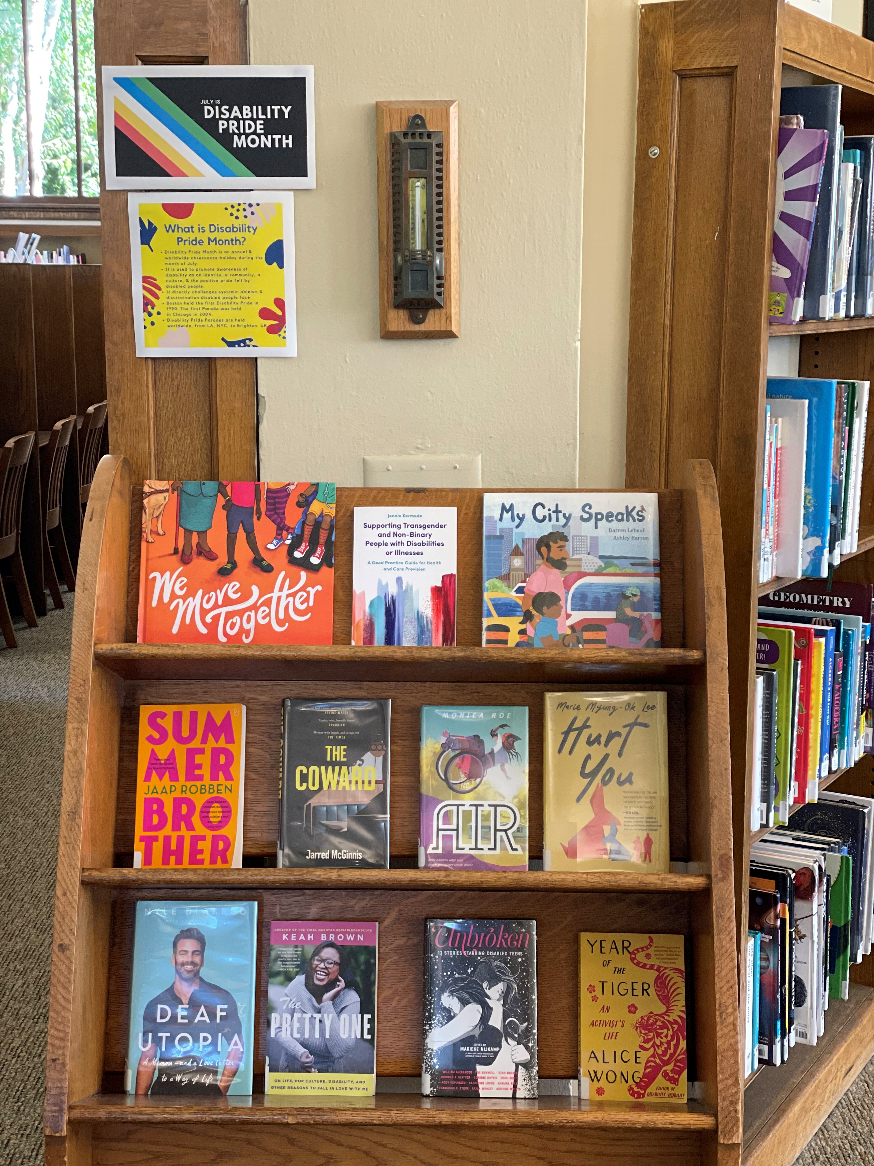 Celebrate Disability Pride Month with the Library – Shelf Talk